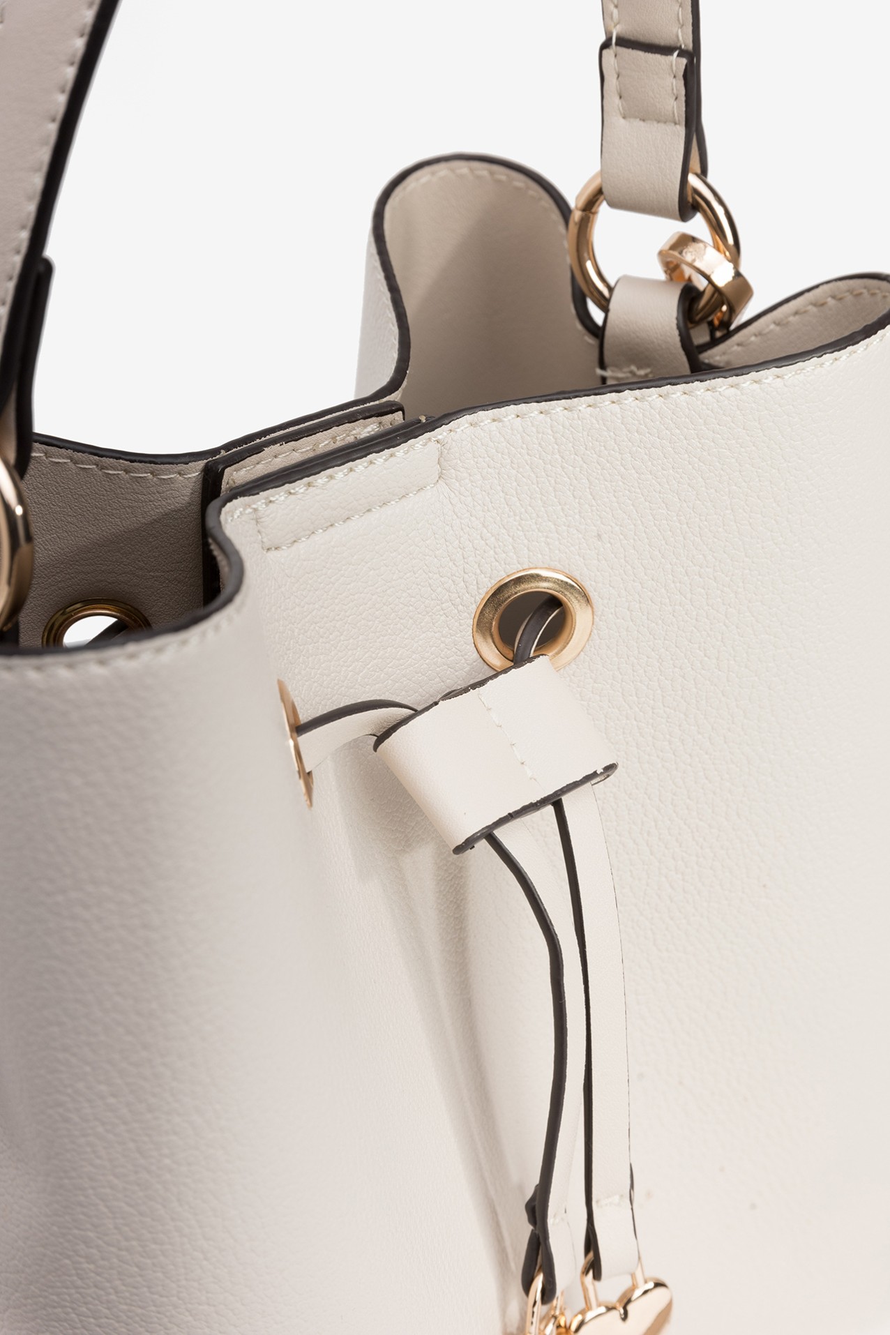 Cream Bucket Bag - 71014003_110 - Vilanova