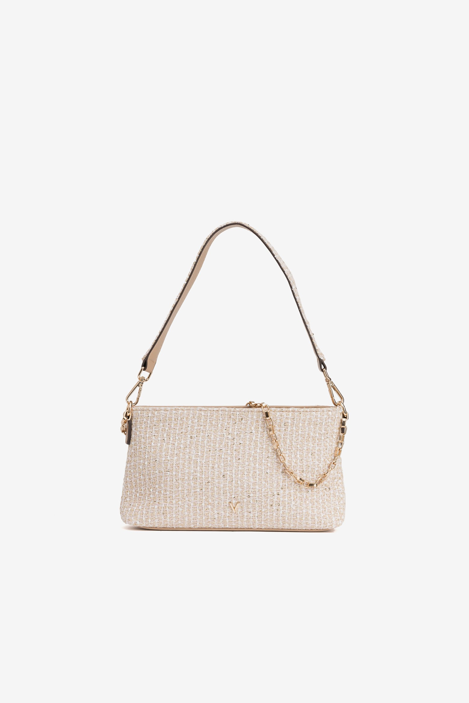 Beige Chic Textured Wallet - 71014836_600 - Vilanova