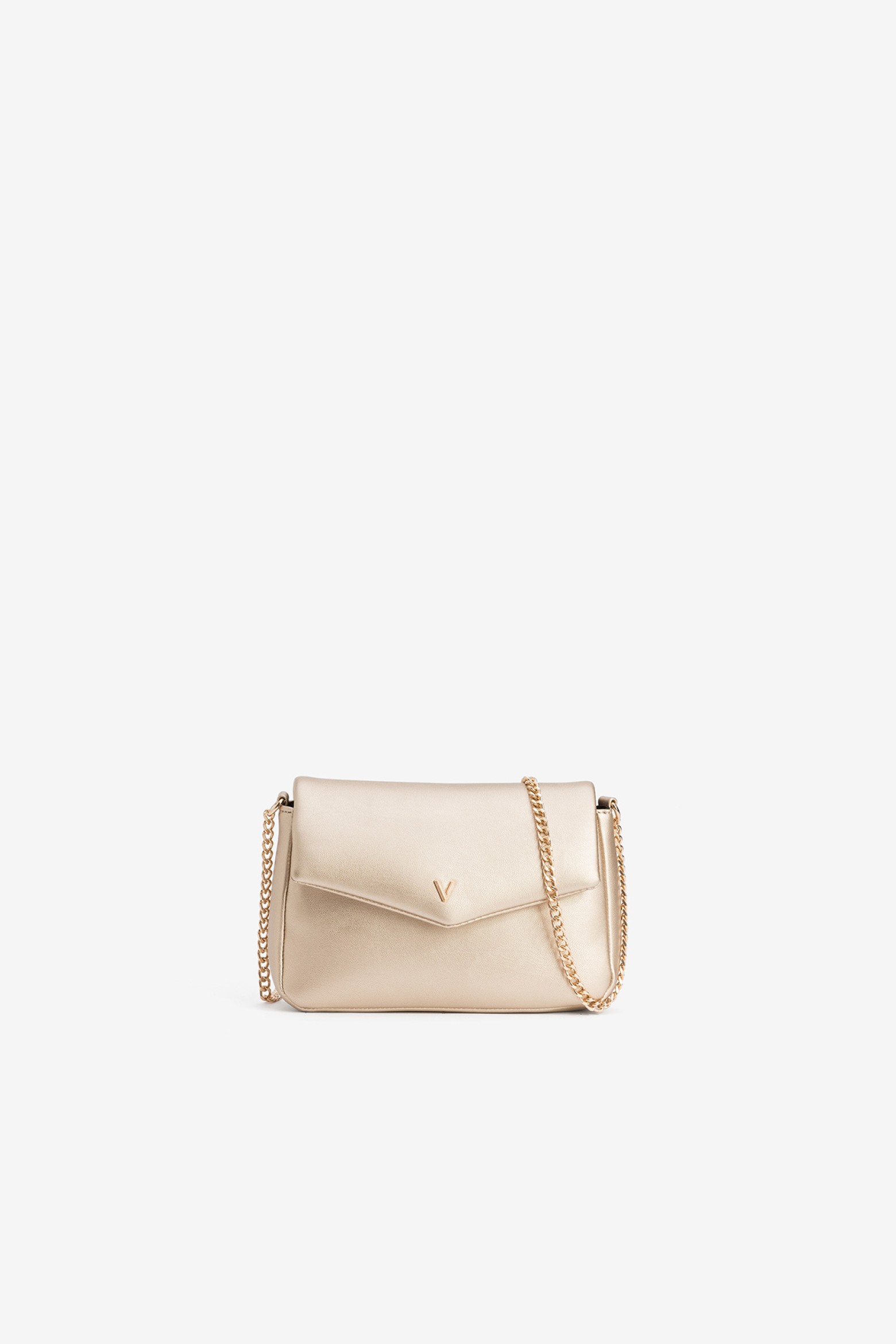 Cartera dorada con cadena - 71014831_990 - Vilanova
